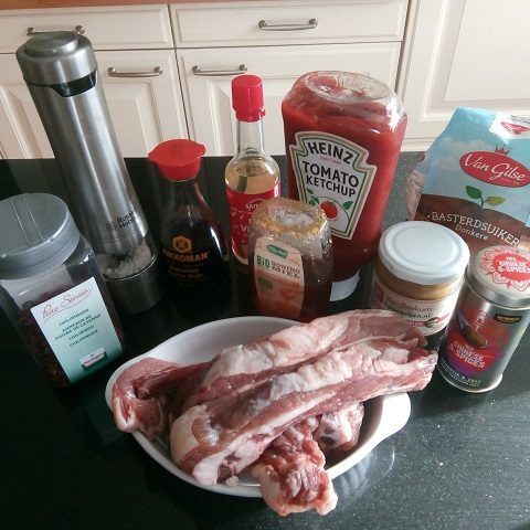 Aziatische Lams Ribben - WWW.FIJNE-RECEPTEN.NL