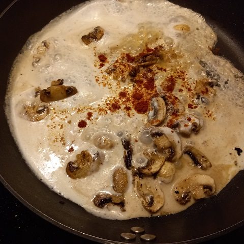 Karbonade met Romige Champignons - WWW.FIJNE-RECEPTEN.NL